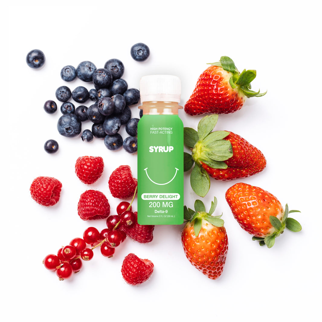 Sirops THC 🧃 Ta Boisson Relaxante au D9-THC avec Puffy